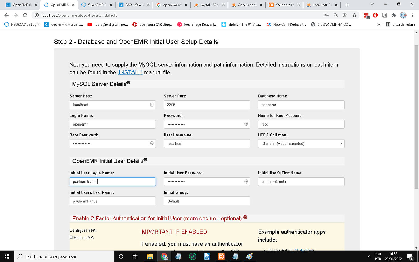 Stuck On Step 2 Connecting To MySQL Server ERROR Check Your Login
