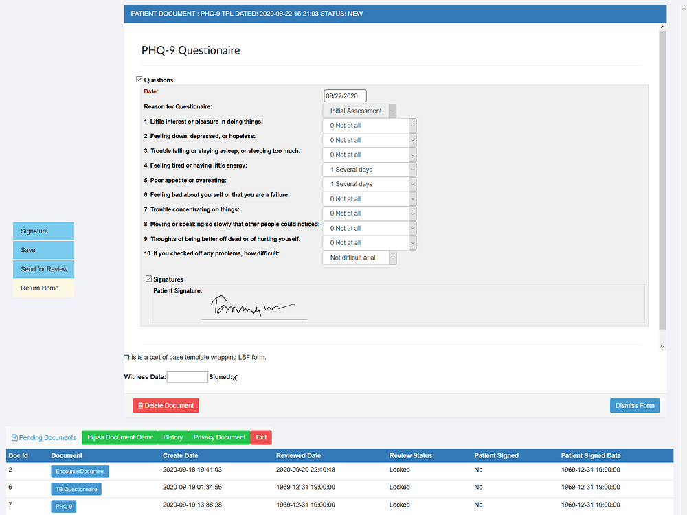 Implementation of LBF visit forms in Onsite Portal - OpenEMR Development - OpenEMR Community