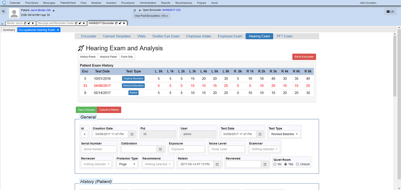 Encounter tabs - OpenEMR Development - OpenEMR Community