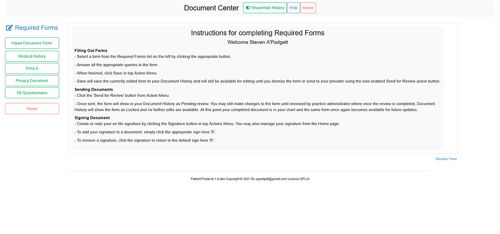 Patient Documents for portal and staff rework - OpenEMR Development - OpenEMR Community