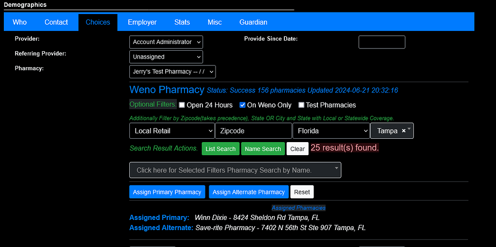 Addendum patch for Weno EZ eRx, etherFax and Module Manager - OpenEMR Development - OpenEMR ...