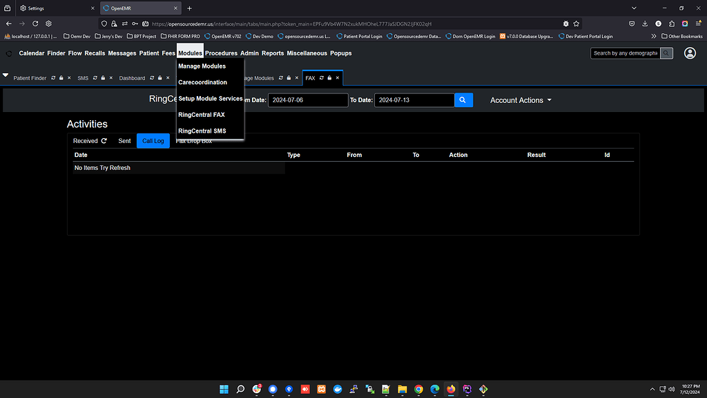 Newly Improved Fax, SMS and Email Module - OpenEMR Development - OpenEMR Community