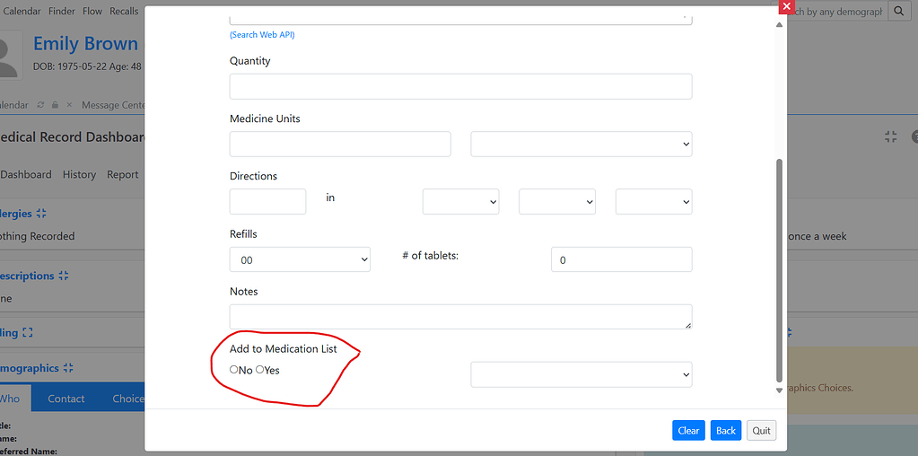 Where is the setting for this to show - Day-to-Day Users - OpenEMR Community