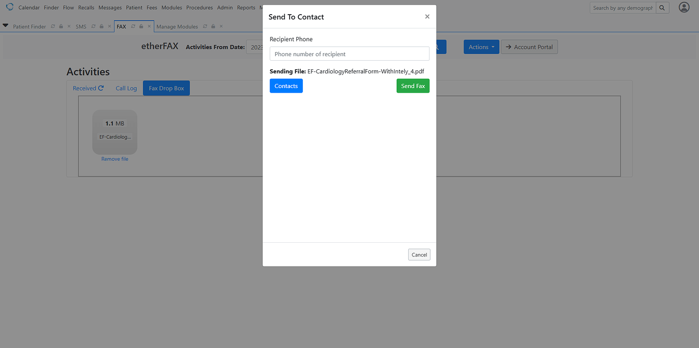 OpenEMR Fax and/or SMS Module Guide - OpenEMR Development - OpenEMR Community