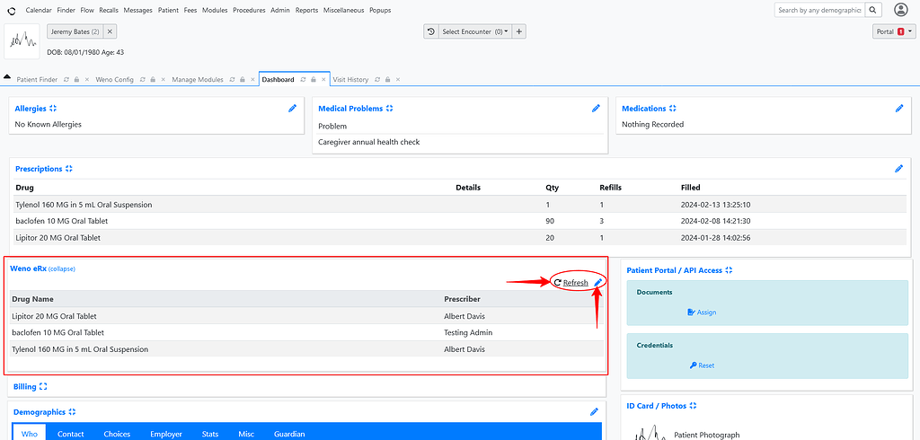New Weno Module Install and Setup - OpenEMR Development - OpenEMR Community