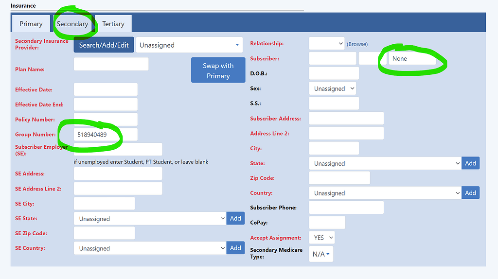 New Patient Profile - EMR Autogenerated Error - Day-to-Day Users - OpenEMR Community