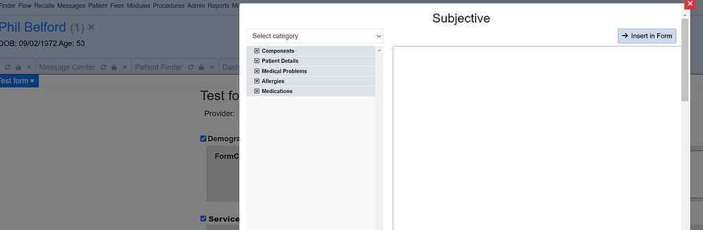 NationNotes bugs with LBF form version 7.0.3(1) - Support - OpenEMR ...