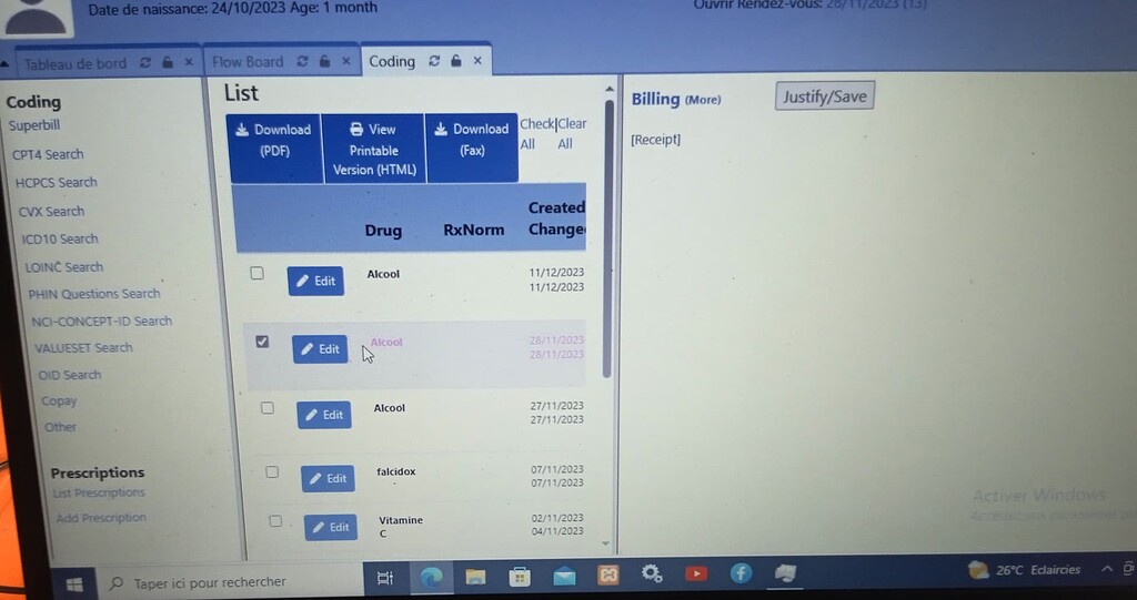 Unable to Dispense Drug - Day-to-Day Users - OpenEMR Community