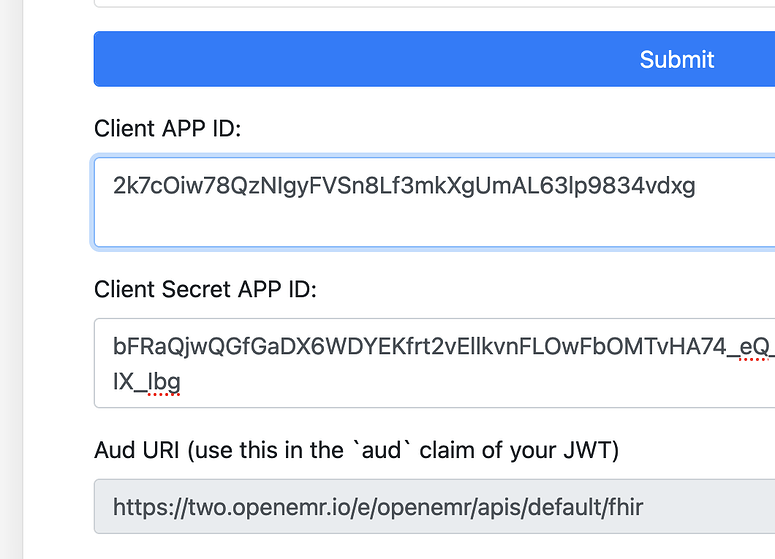 Register new app - OpenEMR Development - OpenEMR Community