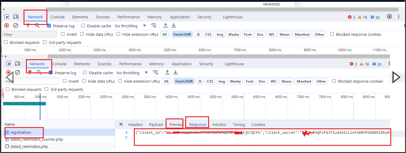 API Client Registration - Invalid JSON - OpenEMR Development - OpenEMR Community